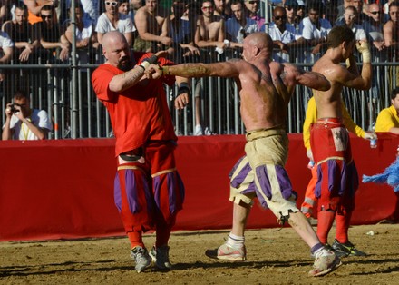 Florence Italy Last Gladiatorsthe Players Calcio Editorial Stock Photo ...