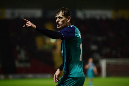 Charlie Cooper Oldham Athletic Possession Ahead Editorial Stock Photo ...