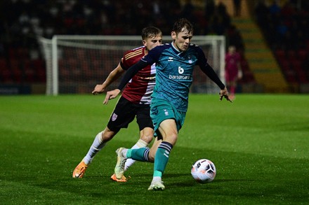 Ben Tollitt Oldham Athletic Possession Ahead Editorial Stock Photo ...