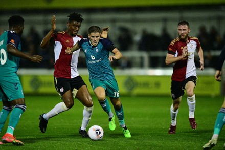 Mike Fondop Oldham Athletic Jordan Clarke Editorial Stock Photo - Stock ...