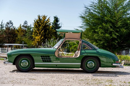 Unique Mercedes Gullwing Sports Car Displayed Editorial Stock Photo ...