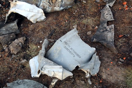 Wreckage Russian Missile Found Destroyed Power Editorial Stock Photo ...