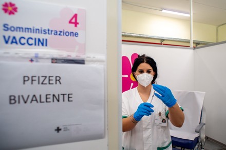 Pfizers Bivalent Booster Vaccination Rieti Italy Editorial Stock Photo ...