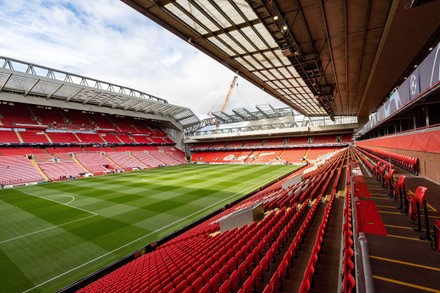 General Stadium View Inside Anfield Before Editorial Stock Photo ...