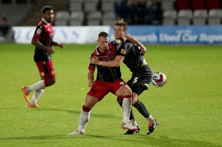 Luke Norris Stevenage Declan Drysdale Newport Editorial Stock Photo ...