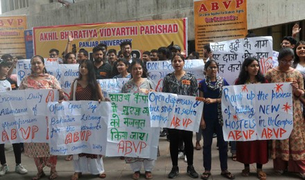 Abvp Members During Hunger Strike On Editorial Stock Photo - Stock ...