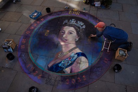 Pavement Chalk Artist Julian Beever Brings Editorial Stock Photo ...