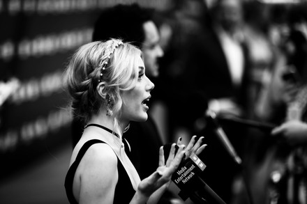 Ash Hebden Grace Van Dien Editorial Stock Photo - Stock Image ...