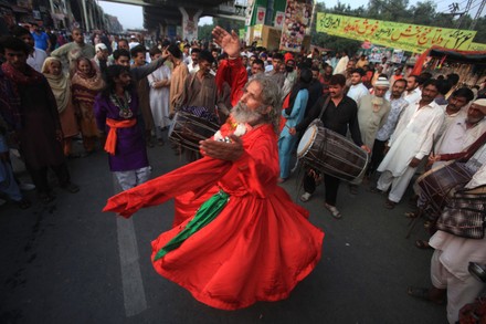 Devotees Dance During Annual Celebrations Shrine Editorial Stock Photo ...