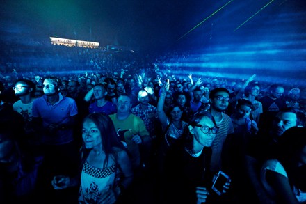 Enthusiastic Music Fans Concert By Chemical Editorial Stock Photo ...