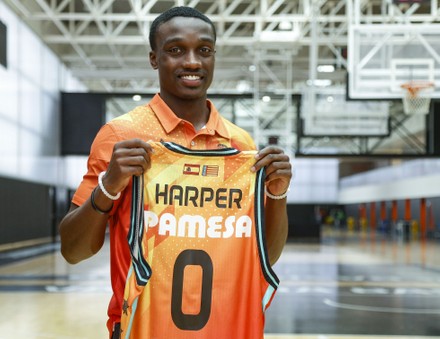 Us Basketball Player Jared Harper Poses Editorial Stock Photo - Stock ...