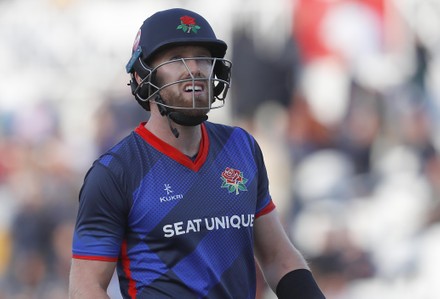 Lancashire Player Danny Lamb Heads Pavilion Editorial Stock Photo ...