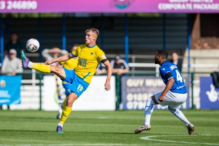Will Goodwin Torquay United Controls Ball Editorial Stock Photo - Stock ...
