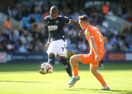 Benik Afobe Millwall Action Blackpools Callum Editorial Stock Photo ...