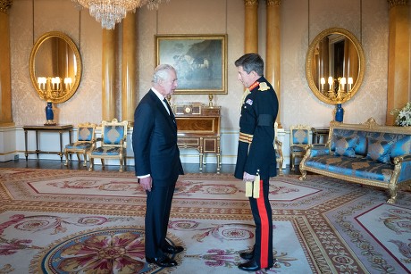 King Charles Iii Greets Major General Editorial Stock Photo - Stock ...