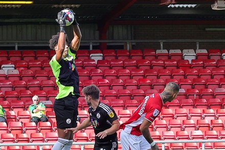 Crawley Town Goalkeeper Corey Addai 34 Editorial Stock Photo - Stock ...