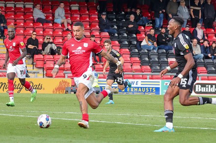 Goal Crewe Alexandra Forward Courtney Bakerrichardson Editorial Stock ...