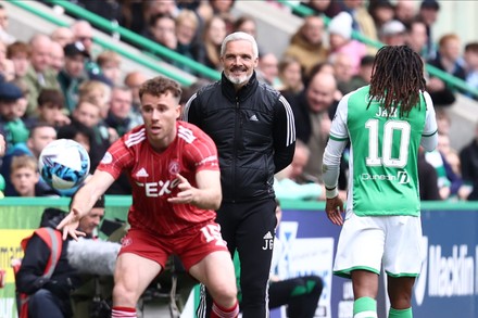 Aberdeen Manager Jim Goodwin During Cinch Editorial Stock Photo - Stock ...