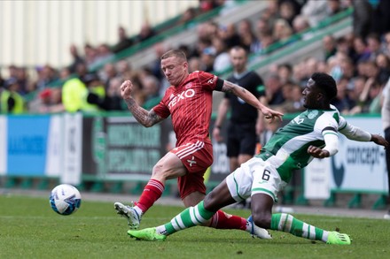 Jonny Hayes 17 Aberdeen During Cinch Editorial Stock Photo - Stock ...