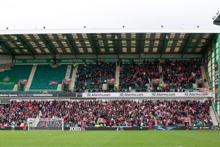 Aberdeen Fans During Cinch Scottish Premiership Editorial Stock Photo ...