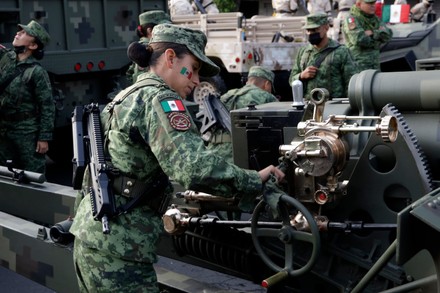 Military Civic Parade for the 212th anniversary of Mexico's ...
