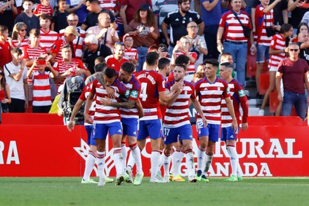 Myrto Uzuni Granada Cf Scores Goal Editorial Stock Photo - Stock Image ...