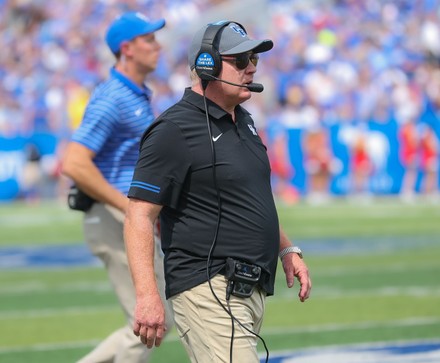 Kentucky Head Coach Mark Stoops During Editorial Stock Photo - Stock ...