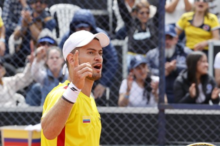 Nicolas Mejia Colombia Reacts During Match Editorial Stock Photo ...