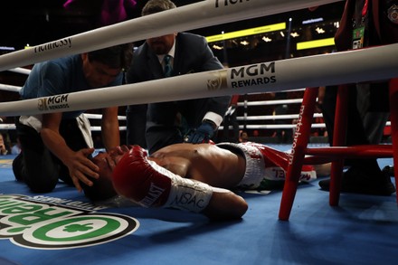 Mexican Boxer Kevin Montiel Knockedout By Editorial Stock Photo - Stock ...