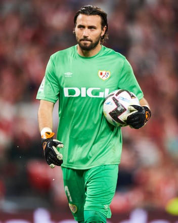 Stole Dimitrievski Rayo Vallecano Editorial Stock Photo - Stock Image ...