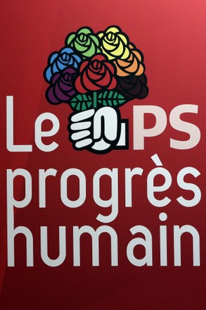 Photo Logo French Socialist Party During Editorial Stock Photo - Stock ...
