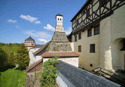 Burgk Castle Schleiz Thuringia Germany Editorial Stock Photo - Stock ...