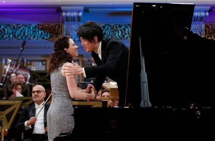Israeli Pianist Alexandra Segal L Reacts Editorial Stock Photo - Stock ...