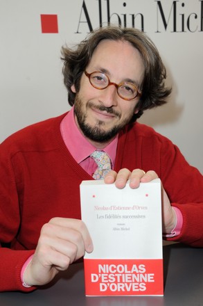 Nicolas Destienne Dorves Signs Copies His Editorial Stock Photo - Stock ...