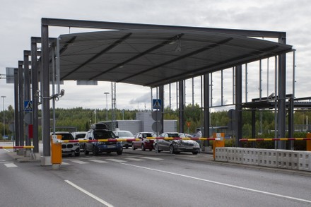Traffic Russia Finland Nuijamaa Border Station Editorial Stock Photo ...