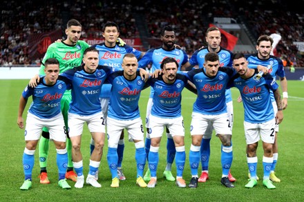 Player Ssc Napoli Pose Team Photo Editorial Stock Photo - Stock Image ...