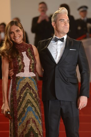Robbie Williams Aida Field Arrive Screening Editorial Stock Photo ...