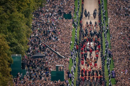 imágenes de The State Funeral of Her Majesty The Queen, Hearse ...