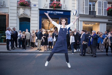 Ines De La Fressange Pictured Posing Editorial Stock Photo - Stock ...