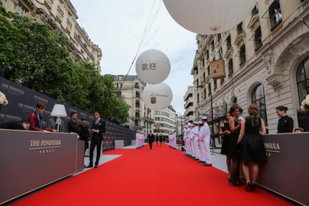 imágenes de ARRIVEES A L'INAUGURATION DU 'PENINSULA HOTEL' A PARIS ...