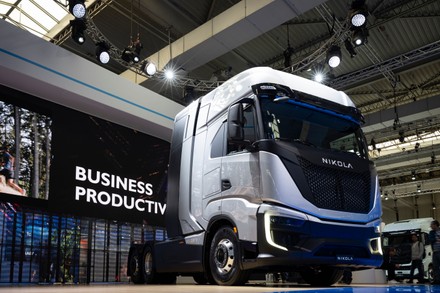 Nikola Tre Fcev Fuel Cell Electric Editorial Stock Photo - Stock Image ...