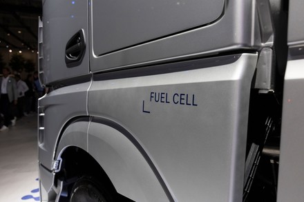 Fcev Fuel Cell Electric Vehicle Daimler Editorial Stock Photo - Stock ...