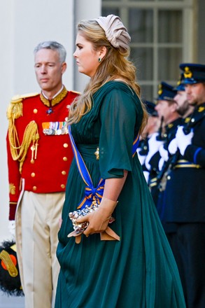 Crown Princess Catharinaamalia Princess Orange During Editorial Stock ...