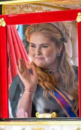 Crown Princess Catharinaamalia Princess Orange During Editorial Stock ...