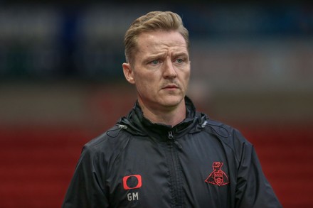 Gary Mcsheffrey Manager Doncaster Rovers During Editorial Stock Photo ...