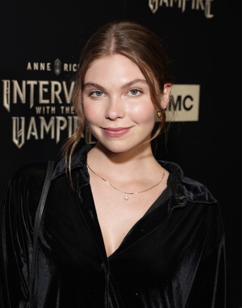 Jordyn Denning Attends Interview Vampire Influencer Editorial Stock ...