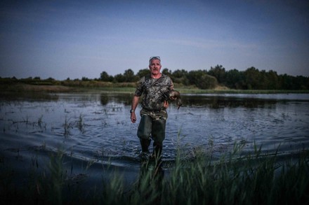 Waterfowl Hunting Marshes Braud Saint Louis Editorial Stock Photo ...