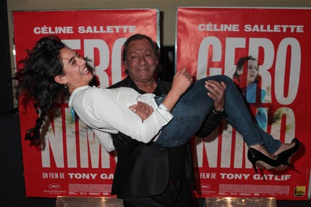 Geronimo Premiere - Paris, France - 14 Oct 2014 Stock Pictures ...