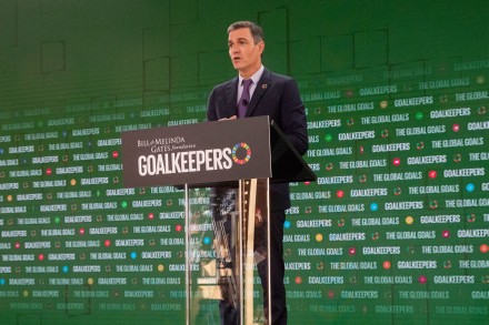 Goalkeepers event hosted by the Bill and Melinda Gates Foundation, New ...