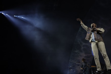 Singer Frontman Canadian Band Arcade Fire Editorial Stock Photo - Stock ...